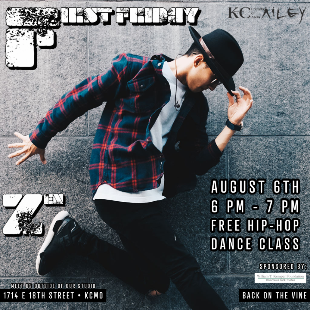 First Friday August - Kansas City Friends of Alvin Ailey